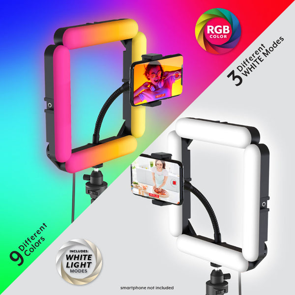 Modular Quad White/RGB Light